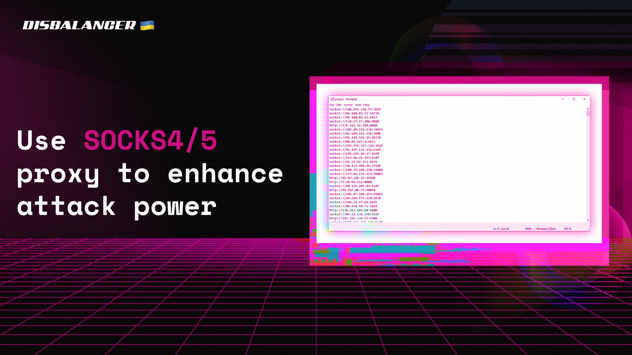 How To Use Proxy To Run Liberator Disbalancer